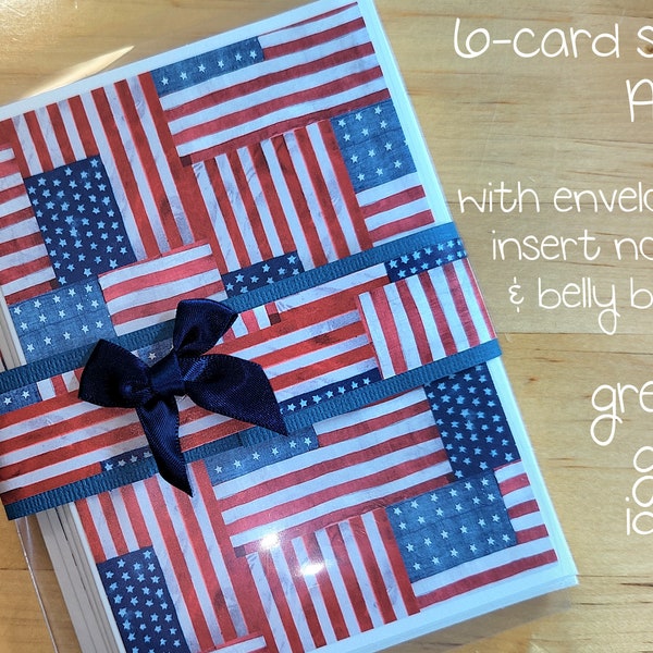 Handmade Patriotic Cards - Etsy