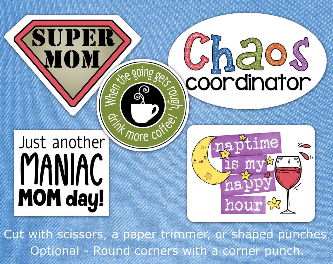 Mom Mother Word Art Printable Print & Cut Digital - Etsy