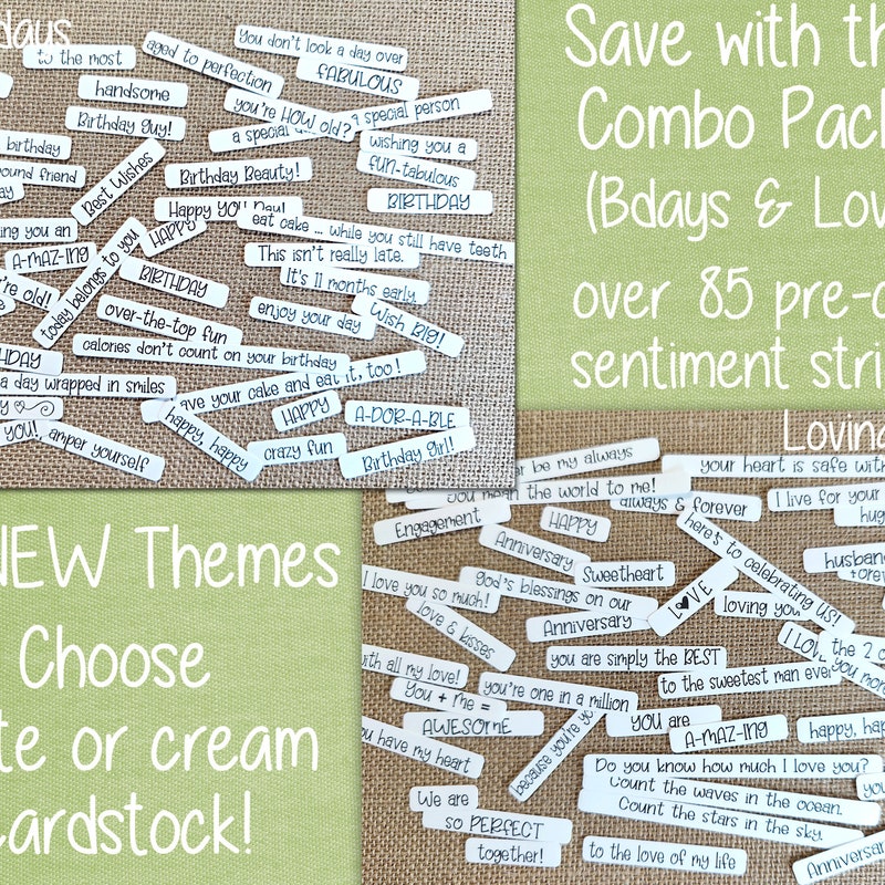 Cardstock Paper Strips - Etsy