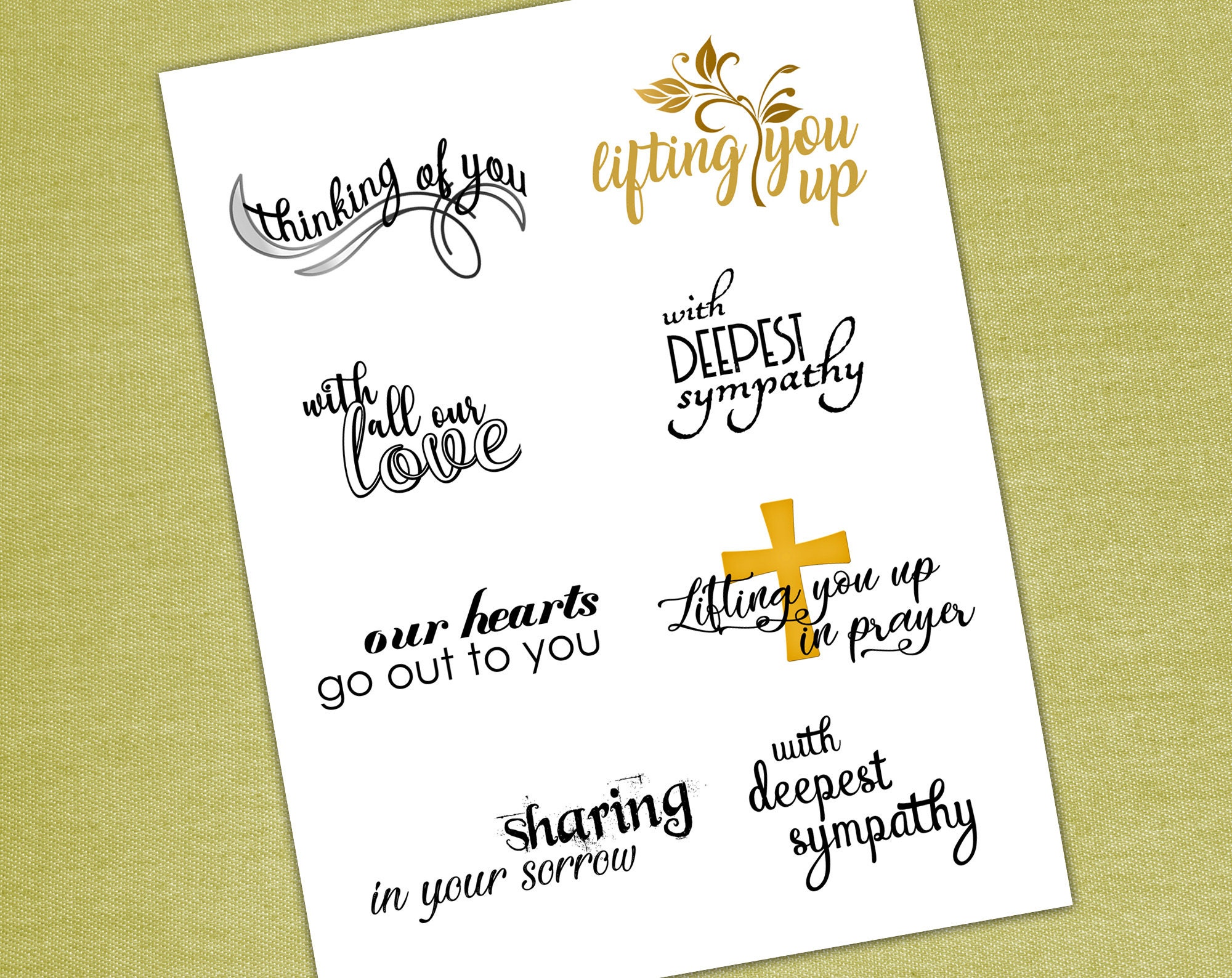 Thinking of You, Praying for You, Sympathy, Sentiments, Word Art ...