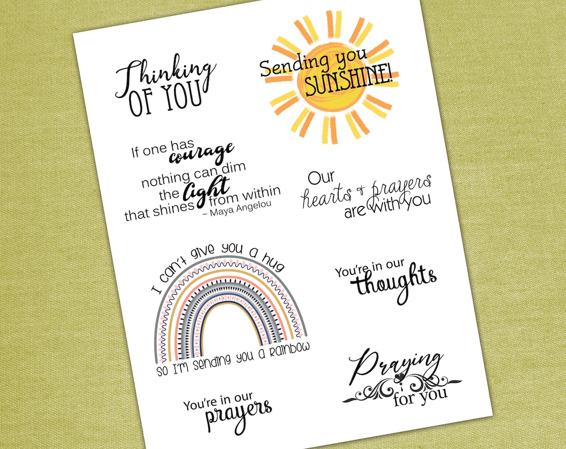 Thinking of You, Praying for You, Sympathy, Sentiments, Word Art ...