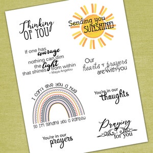 Thinking of You, Praying for You, Sympathy, Sentiments, Word Art ...