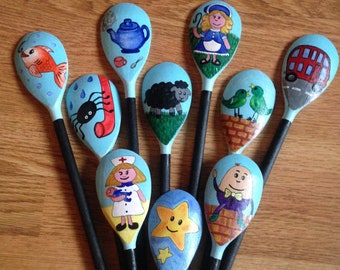 Nursery rhyme props | Etsy