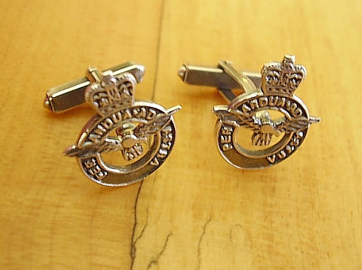 RAF Royal Air Force British Army Sterling Silver Cufflinks - Etsy