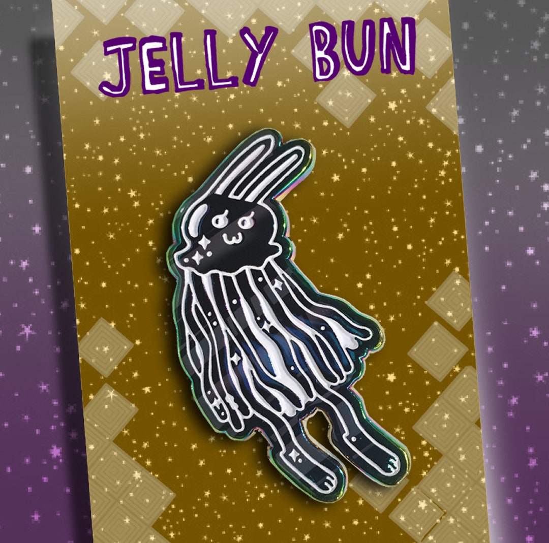 Jelly Bun Enamel Pin - Etsy