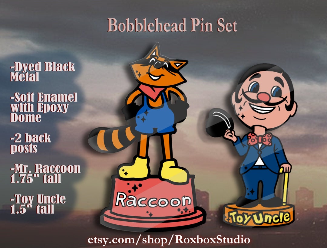 Fan Inspired Resident Evil Bobblehead Pins - Etsy
