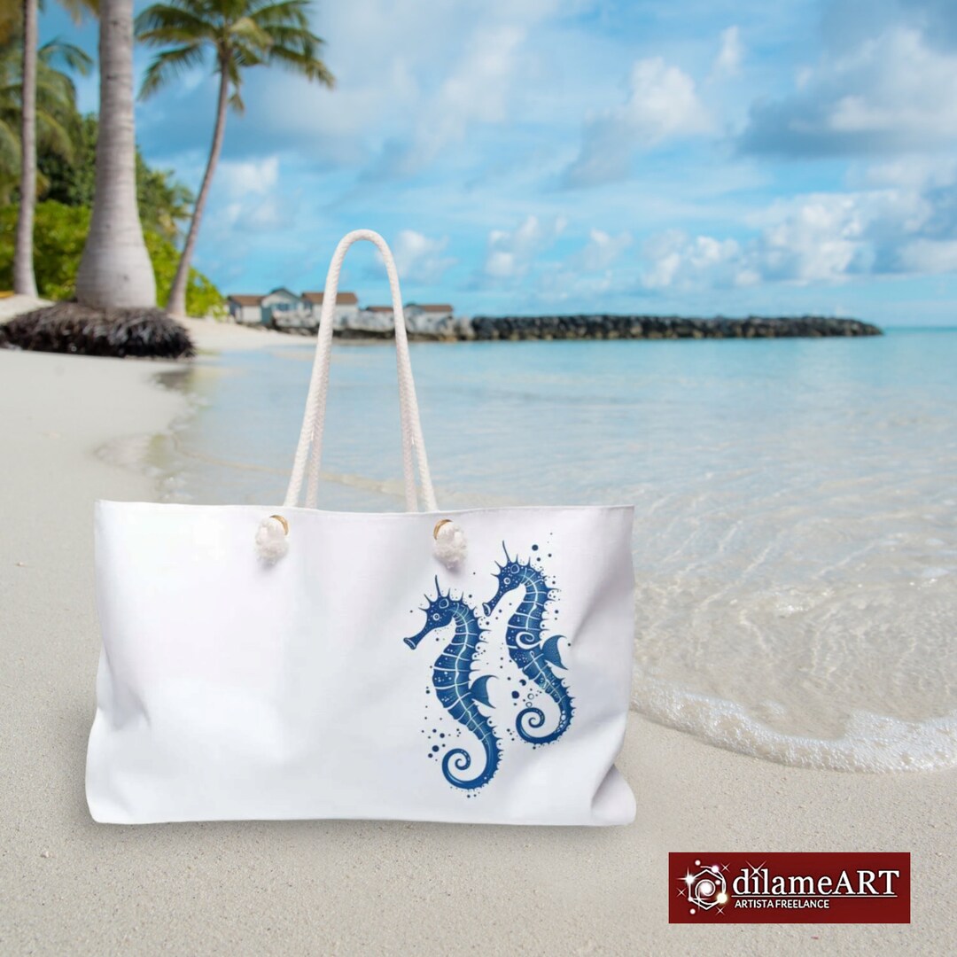 Sea Bag, Weekender Tote Bag, Large Beach Bag, Boat Trip Style Bag ...