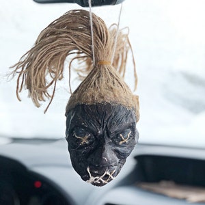 Hand Sculpted Shrunken Head - Etsy