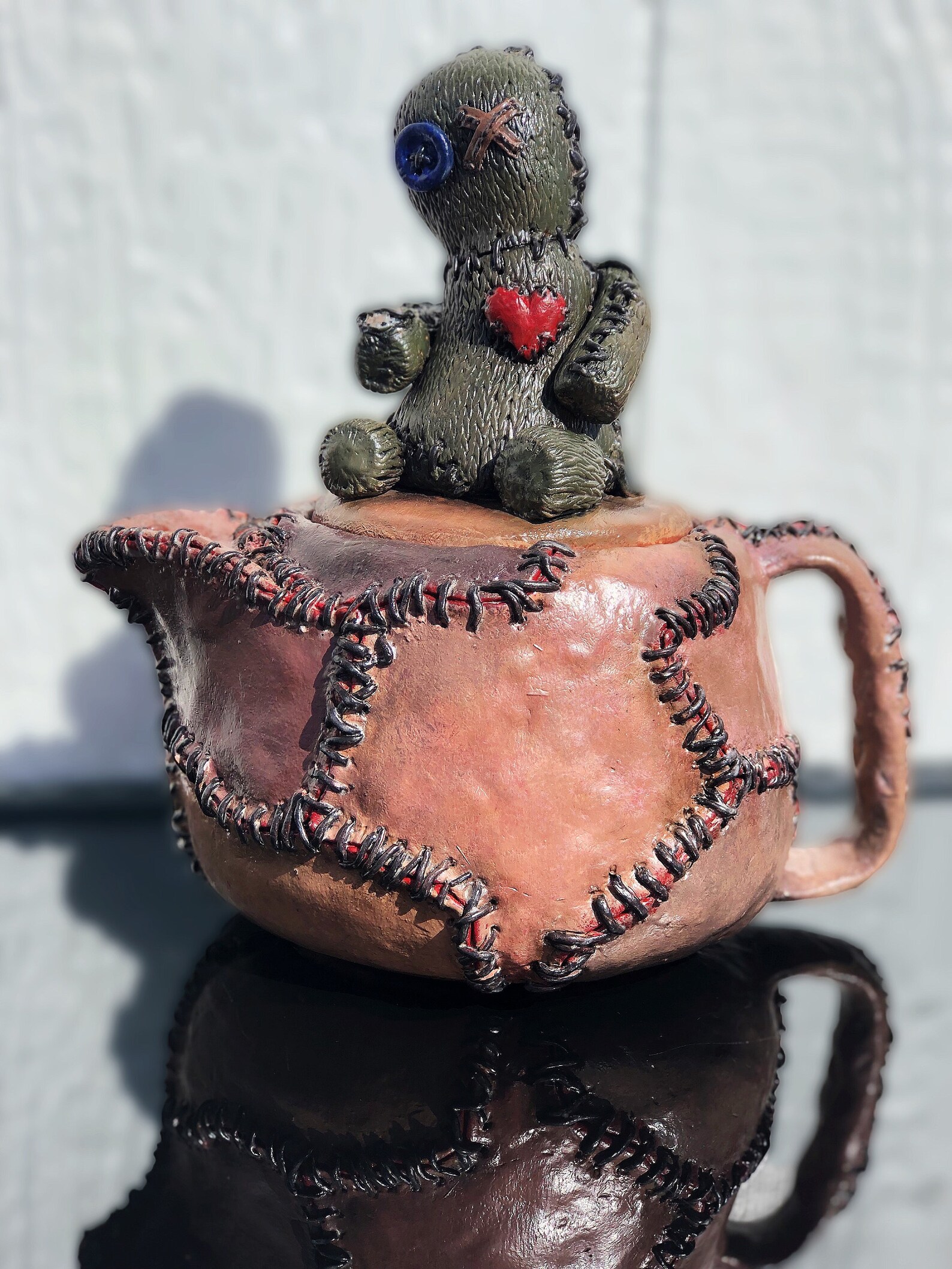 Voodoo Doll Teapot - Etsy