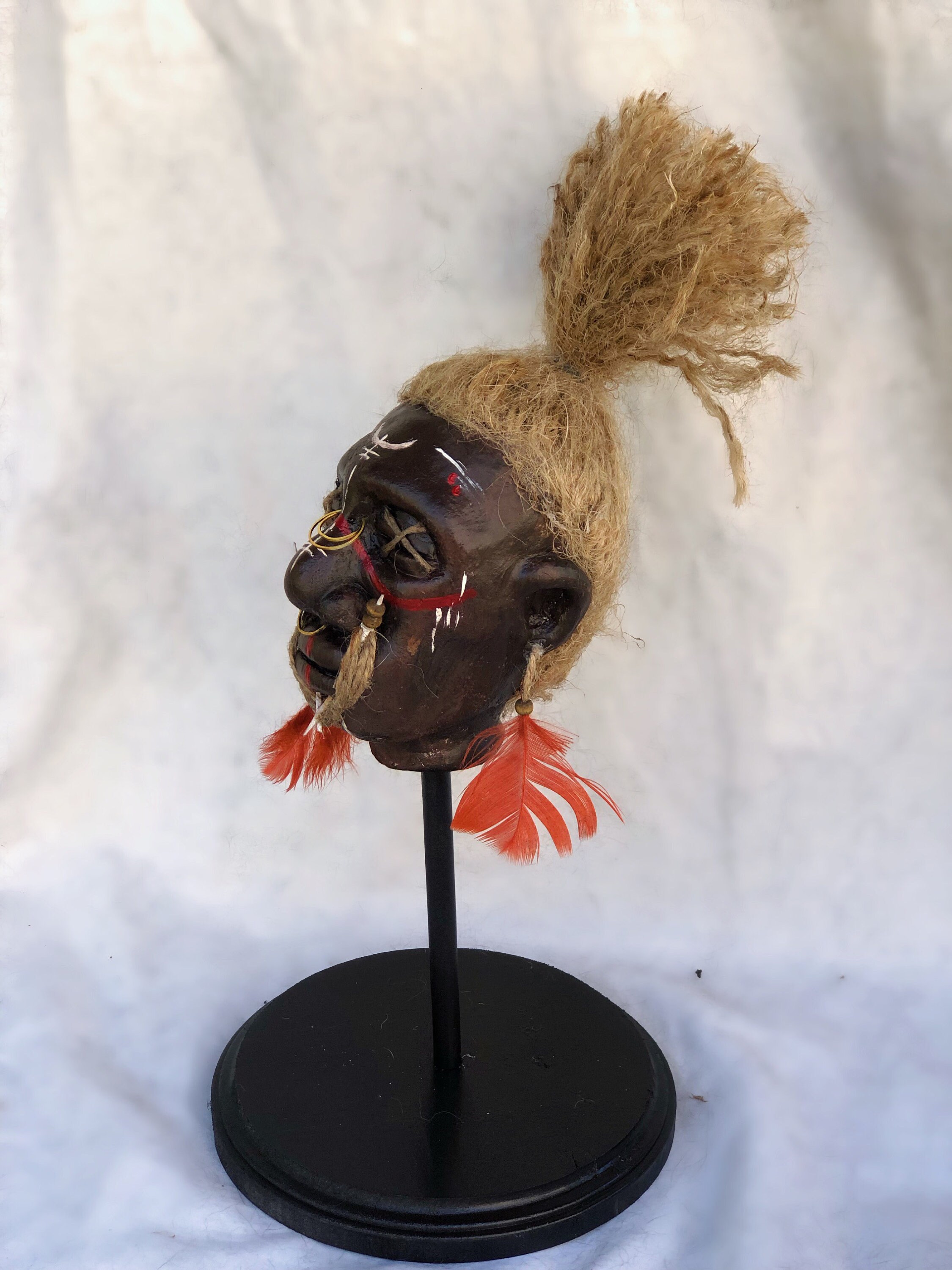 Witch Doctor Shrunken Head - Etsy