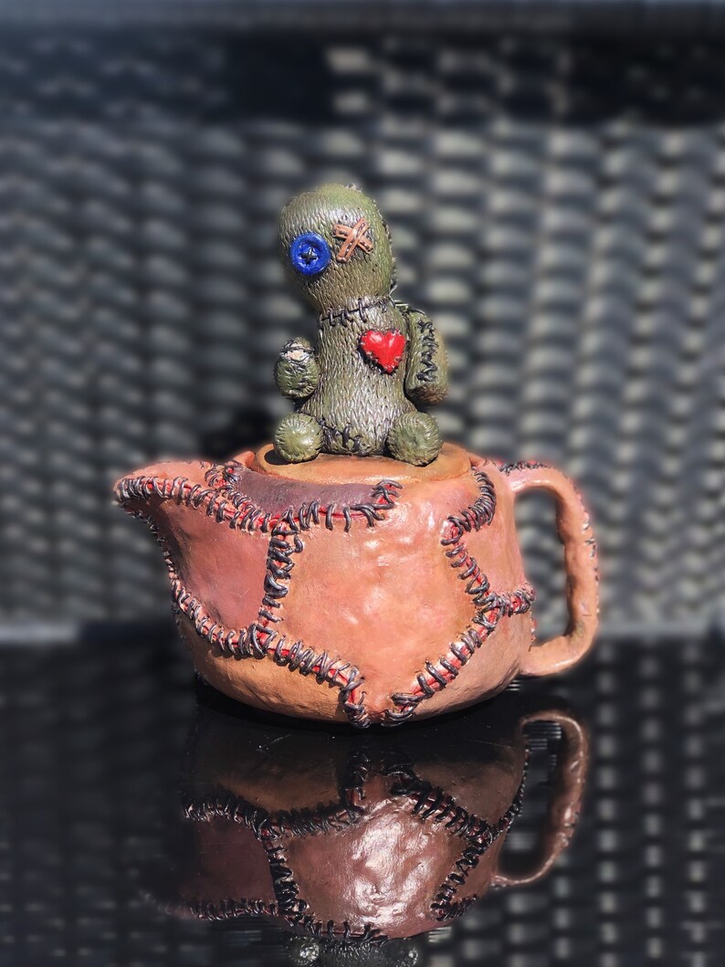 Voodoo Doll Teapot - Etsy
