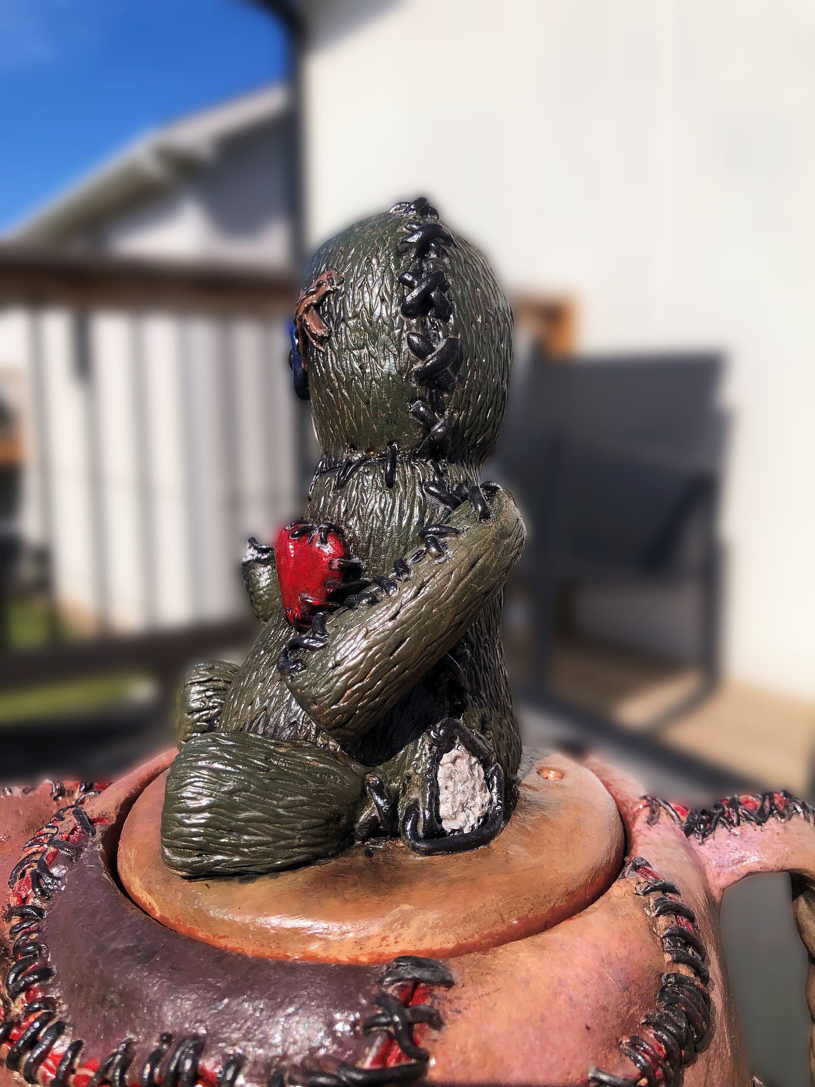 Voodoo Doll Teapot - Etsy