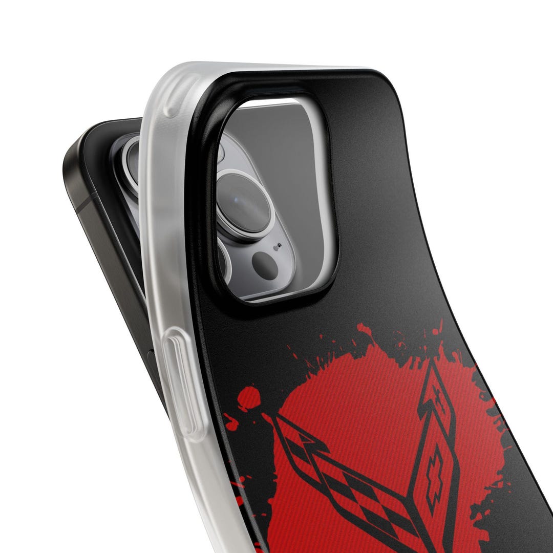 Corvette C8 Flexi iPhone Case - Corvette Samsung Phone Case - Cell ...
