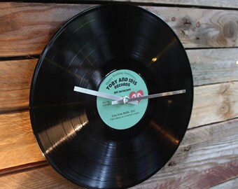 Wedding Anniversary Your Song Record Clock Personalised | Etsy