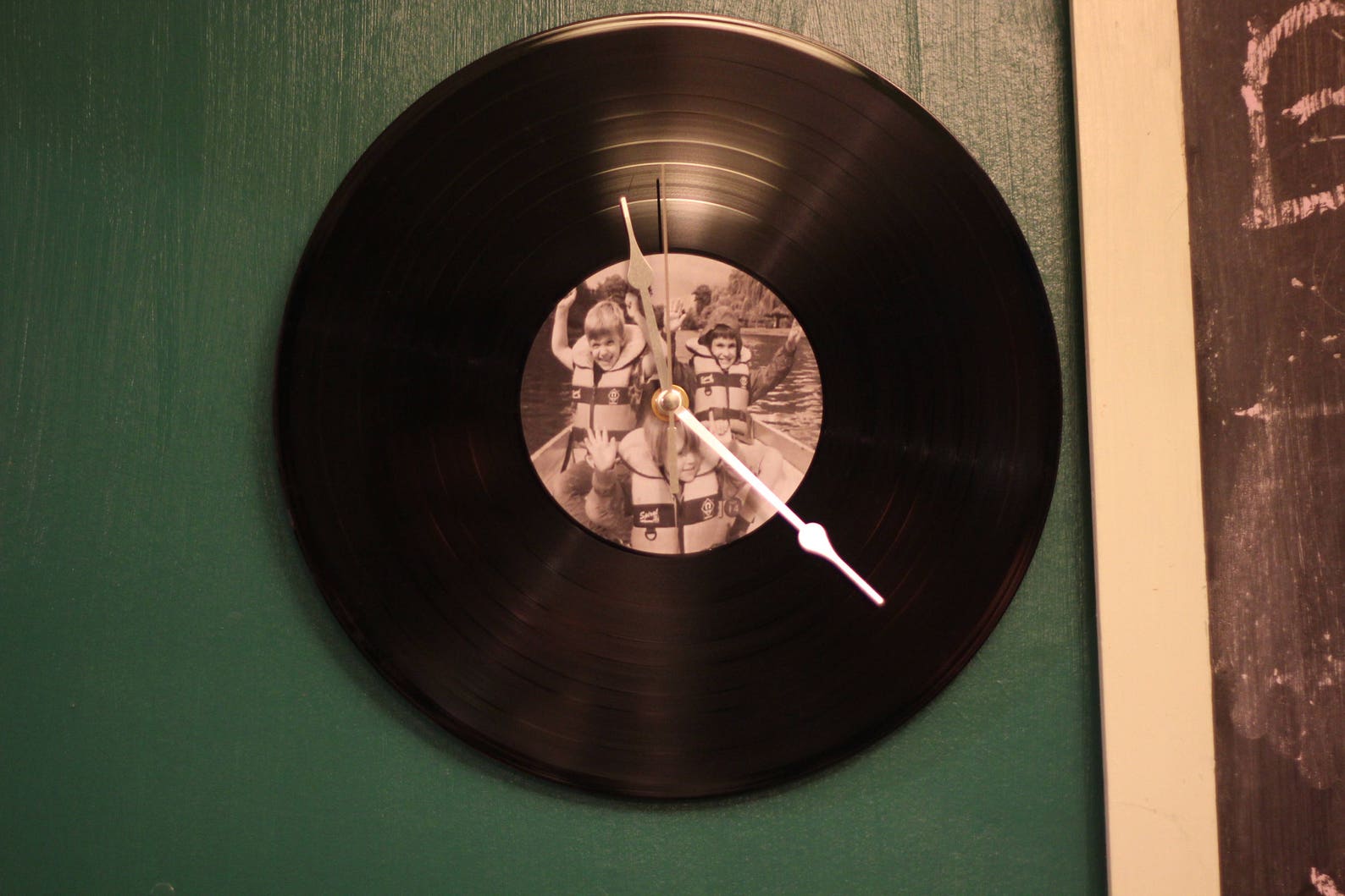 Vinyl Record Clock With Photo Personalised - Etsy UK