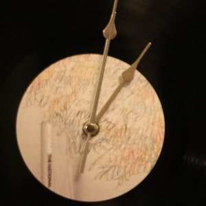 Record Clock Personalised Album Cover Art 12 Vinyl Unique Christmas ...