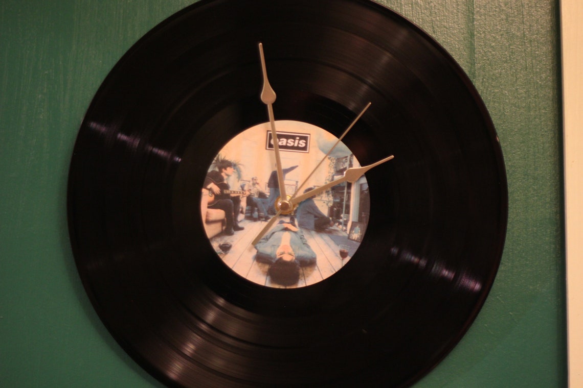 Record Clock Personalised Album Cover Art 12 Vinyl | Etsy