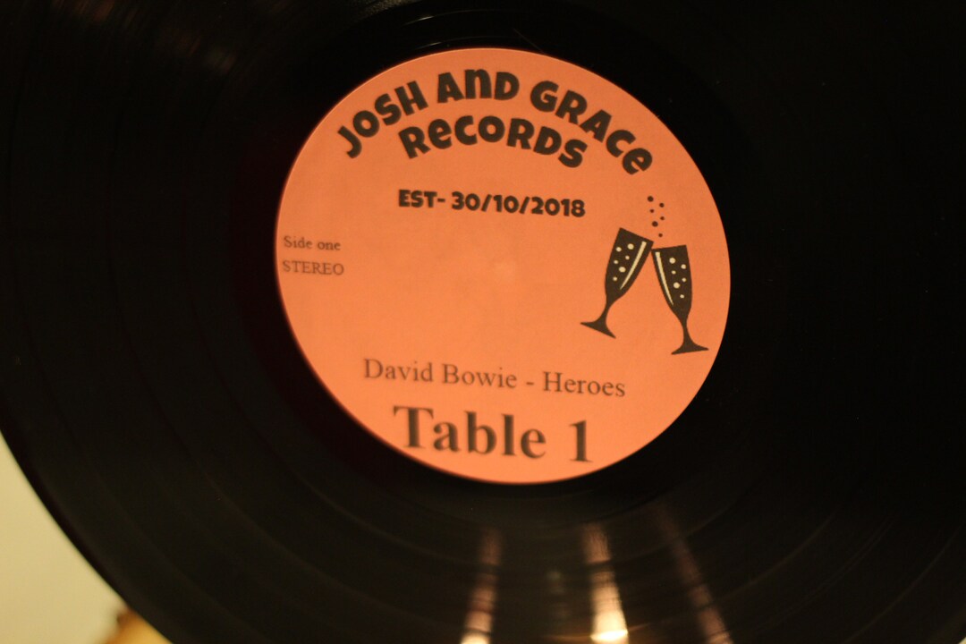 14 Table Numbers 12 Vinyl Record Table Numbers Fully - Etsy