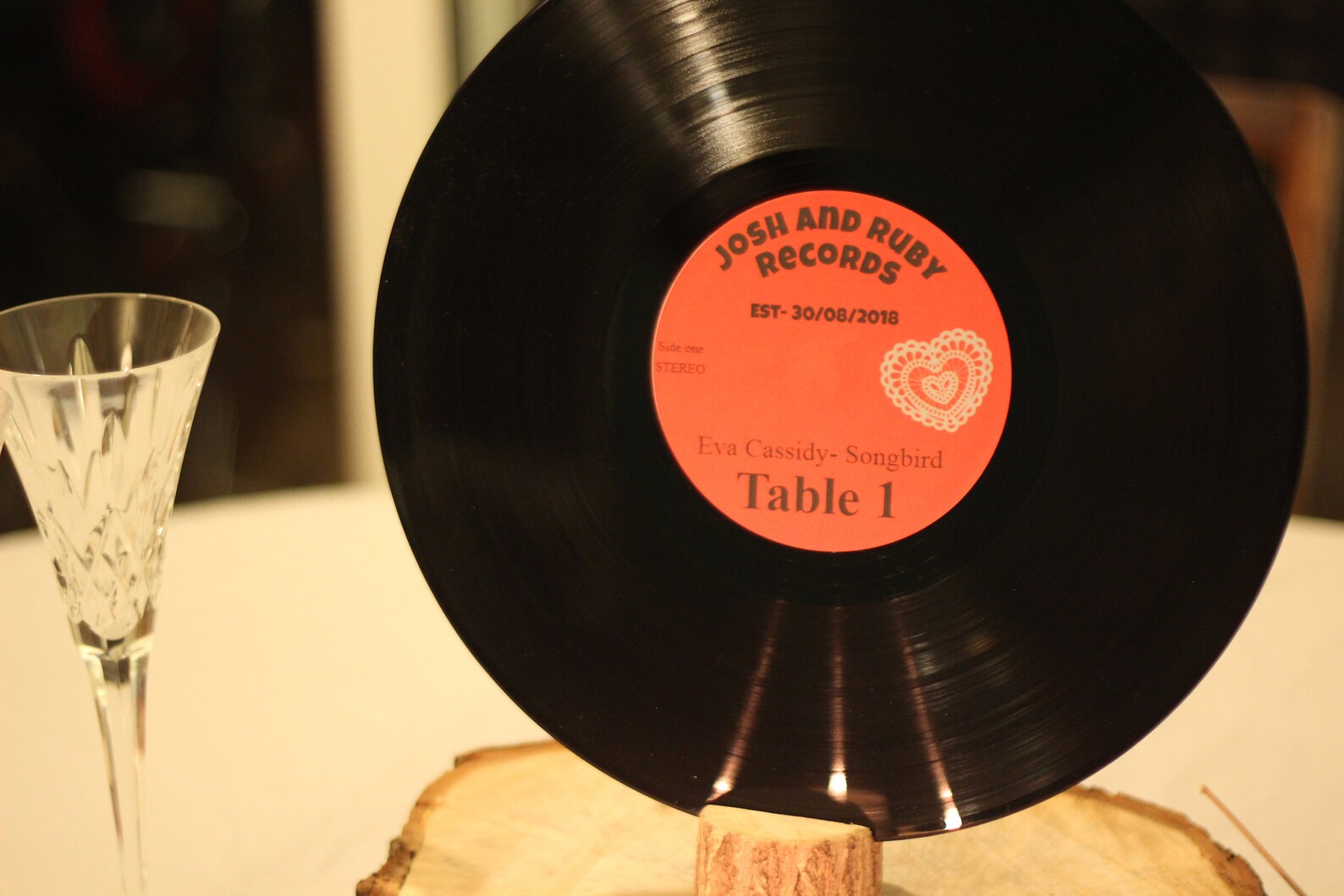 6 Vinyl Record Table Numbers Weddings Partys Vintage Retro - Etsy
