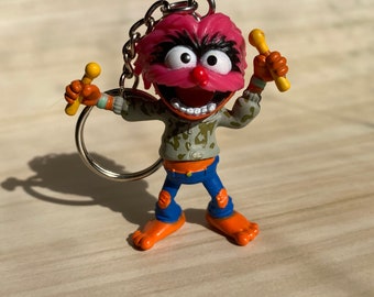 Animal Muppet Keychain - Etsy