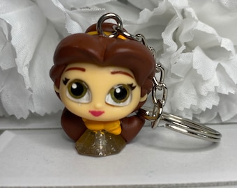 Belle Keychain - Etsy