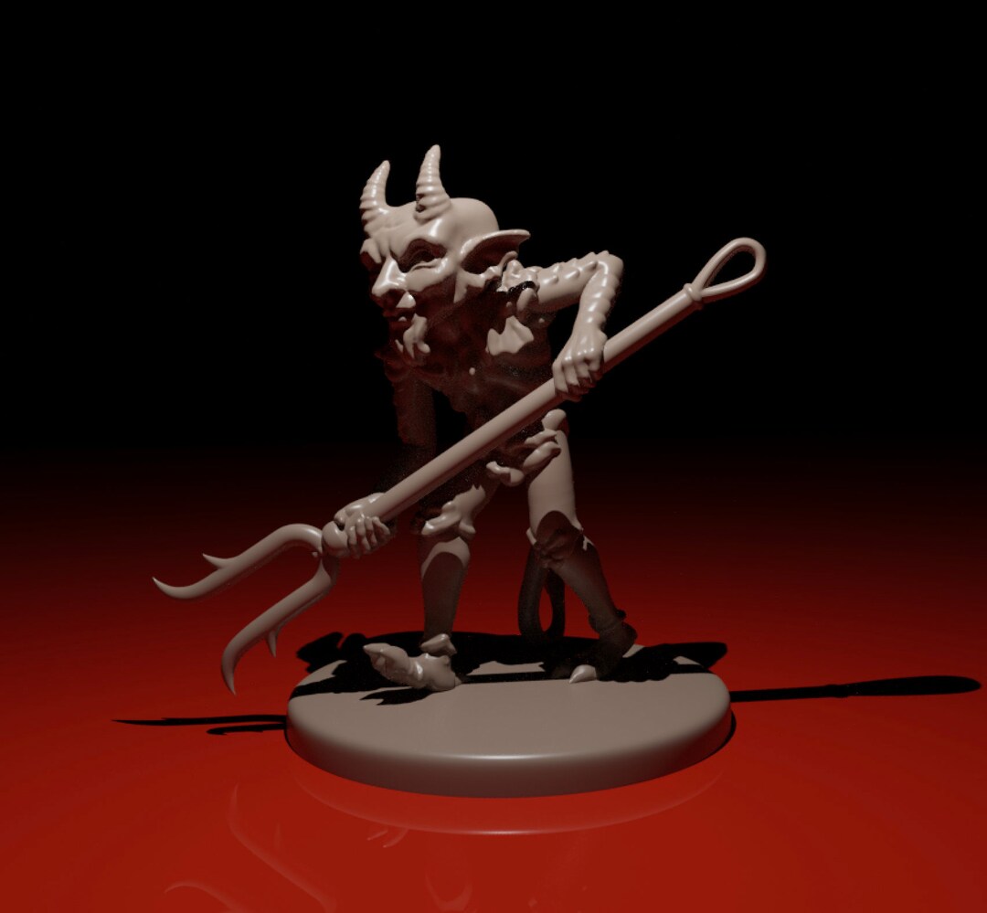 WYRM Demon TTRPG Minifigure Printed - Etsy