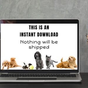 Printable Dog Stationary | Printable Writing Paper | Dog Notes | Dog ...