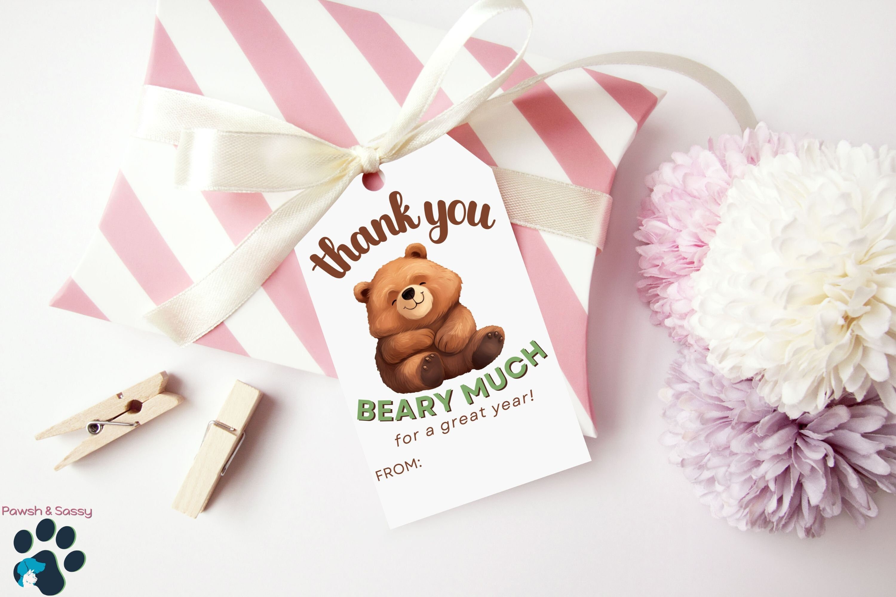 Printable Teacher Gift Tag, Teacher Appreciation Week, End of School ...