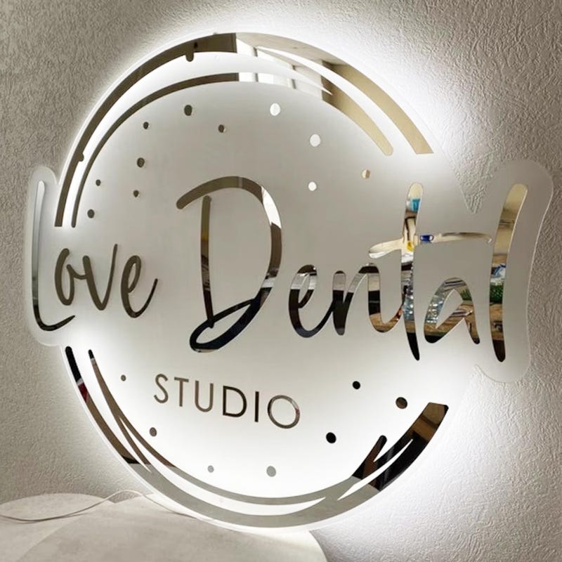 Backlit Wood Sign - Etsy