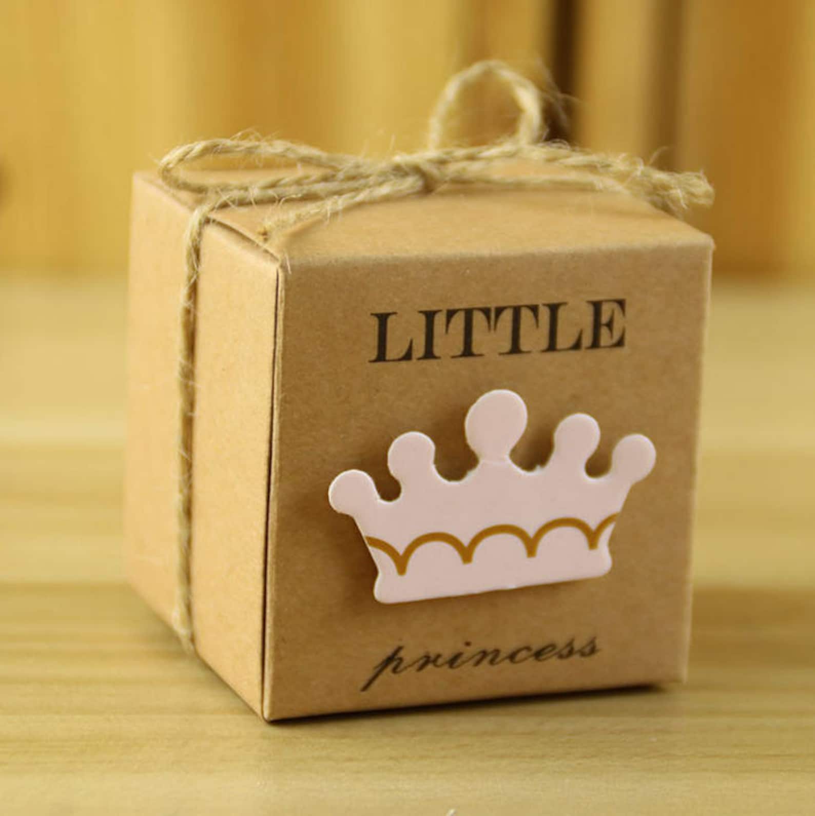 20 Pieces Little Princess Little Prince Favor Boxes With - Etsy