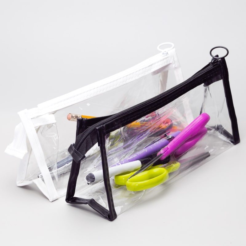 Clear Transparent Pencil Case - Etsy