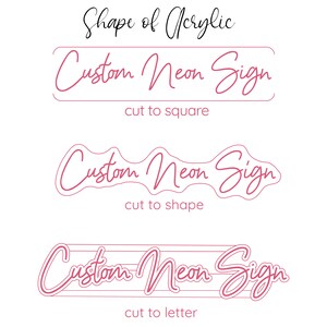 Beauty Bar Neon Signs. Custom Business LED Signs for Salons, Makeup ...