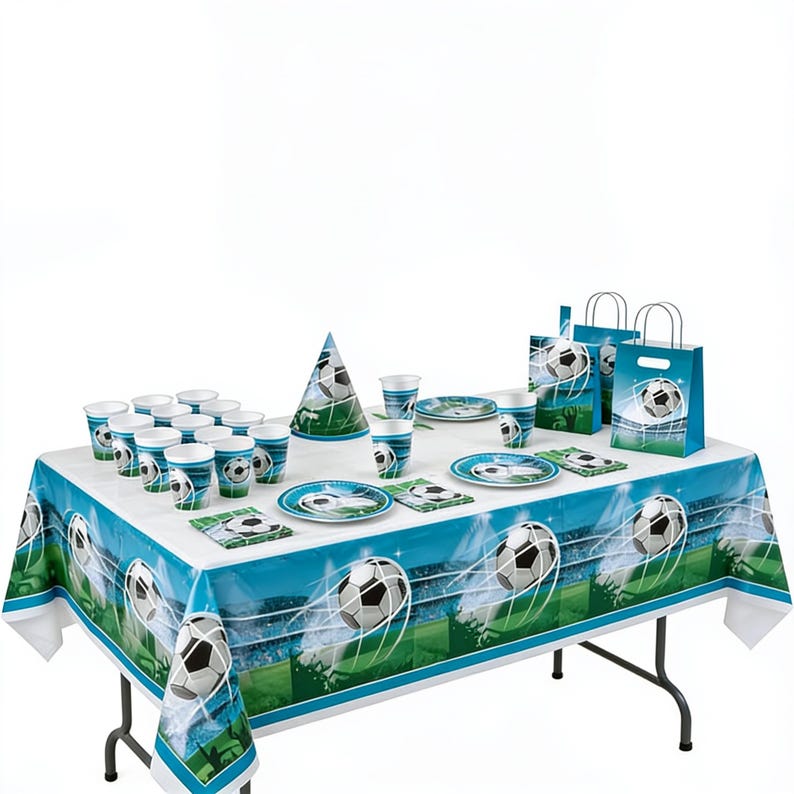 Soccer Birthday Party Supplies, World Cup Theme Decorations, Game Day ...