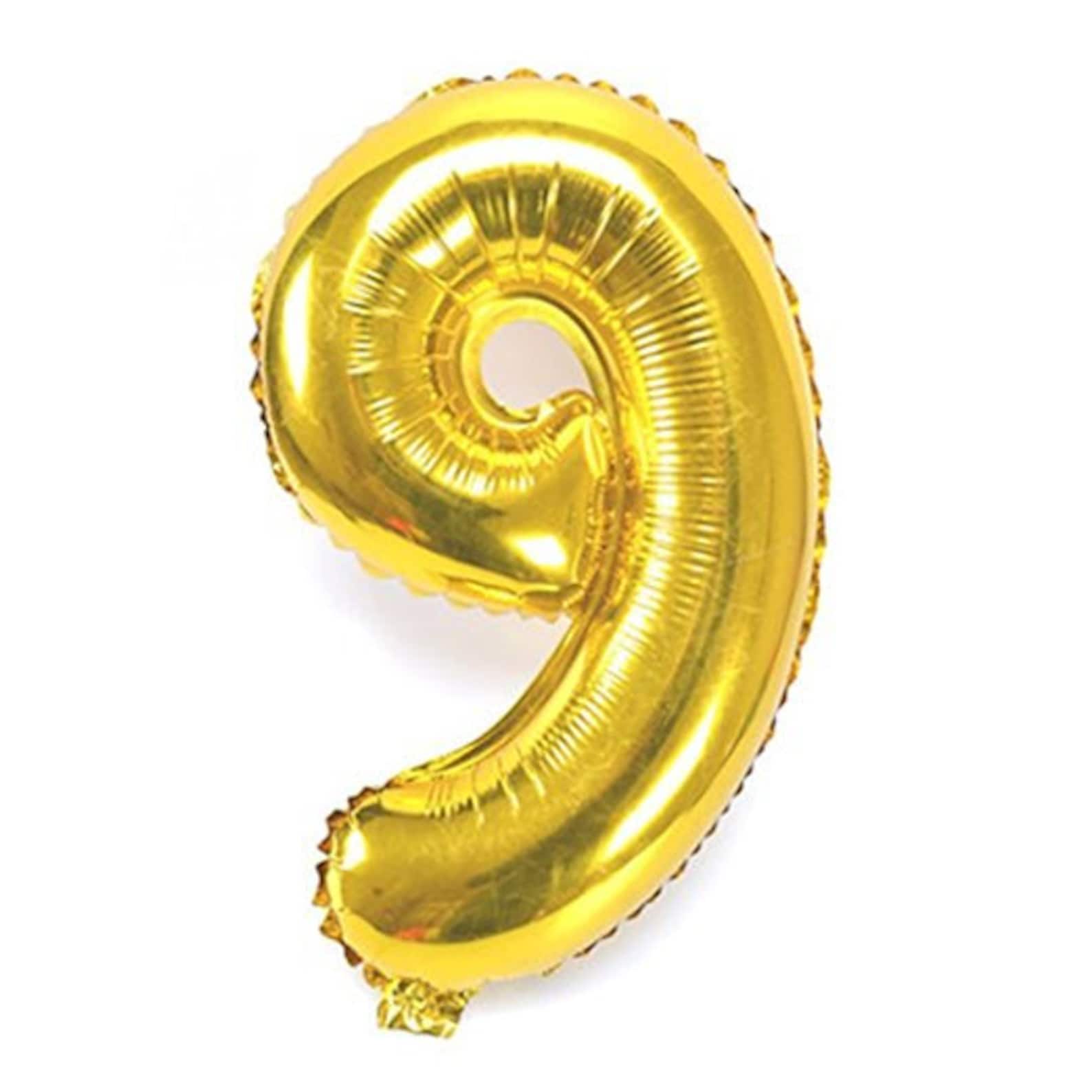 40-inch Gold Number Foil Balloons Birthday Balloons Huge - Etsy Canada