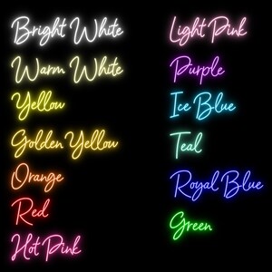 Custom Business Neon Signs, Logo Neon Sign, Business Light Signs ...