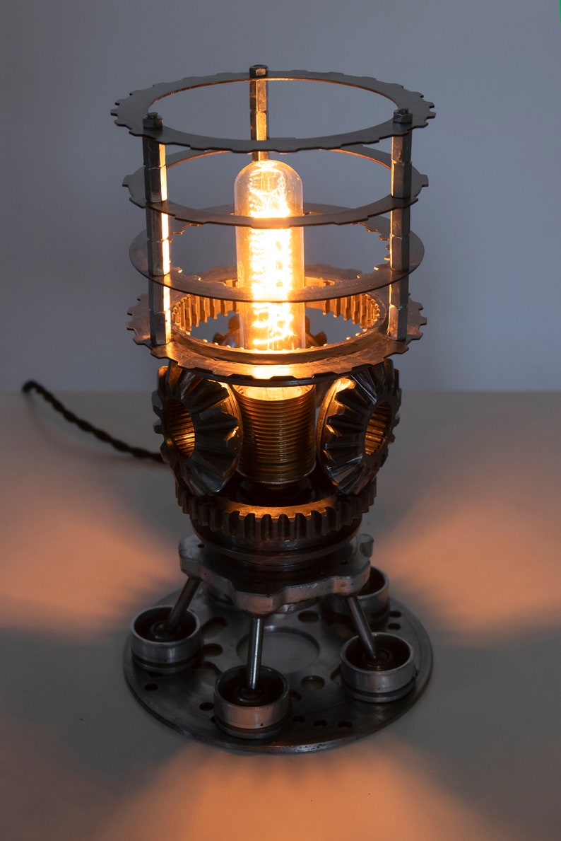 Steampunk Lamp Industrial Design Vintage Lighting - Etsy