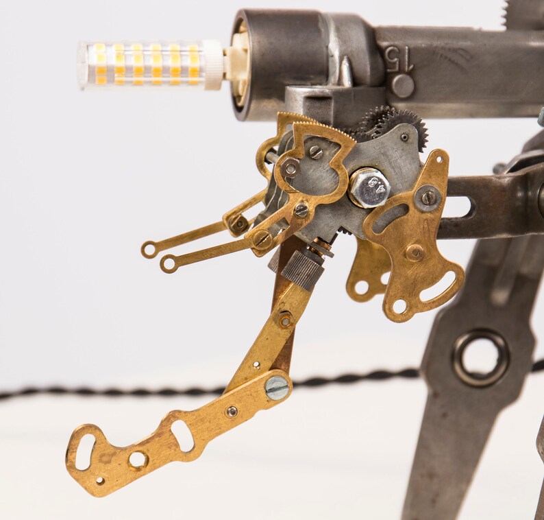 Steampunk Lamp Metal Art Sculpture Star Wars AT-AT Walker Dali's ...
