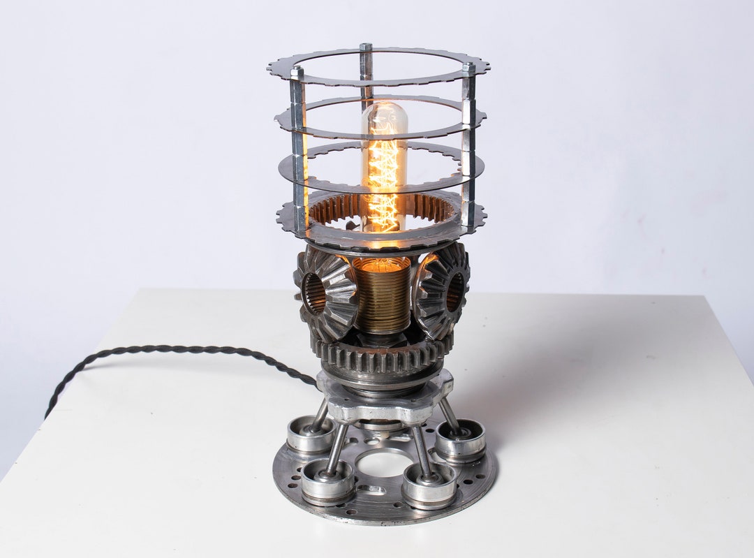 Steampunk Lamp Industrial Design Vintage Lighting - Etsy