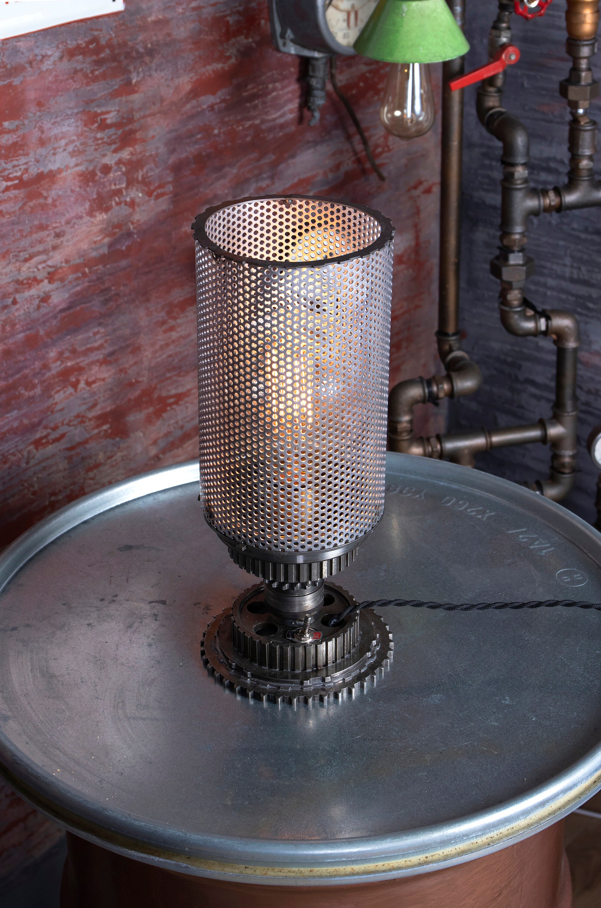 Steampunk Lamp Industrial Lighting Decor Vintage Light - Etsy