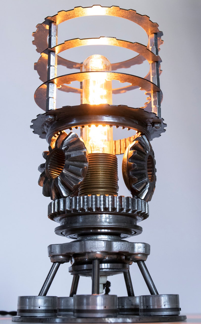 Steampunk Lamp Industrial Design Vintage Lighting - Etsy