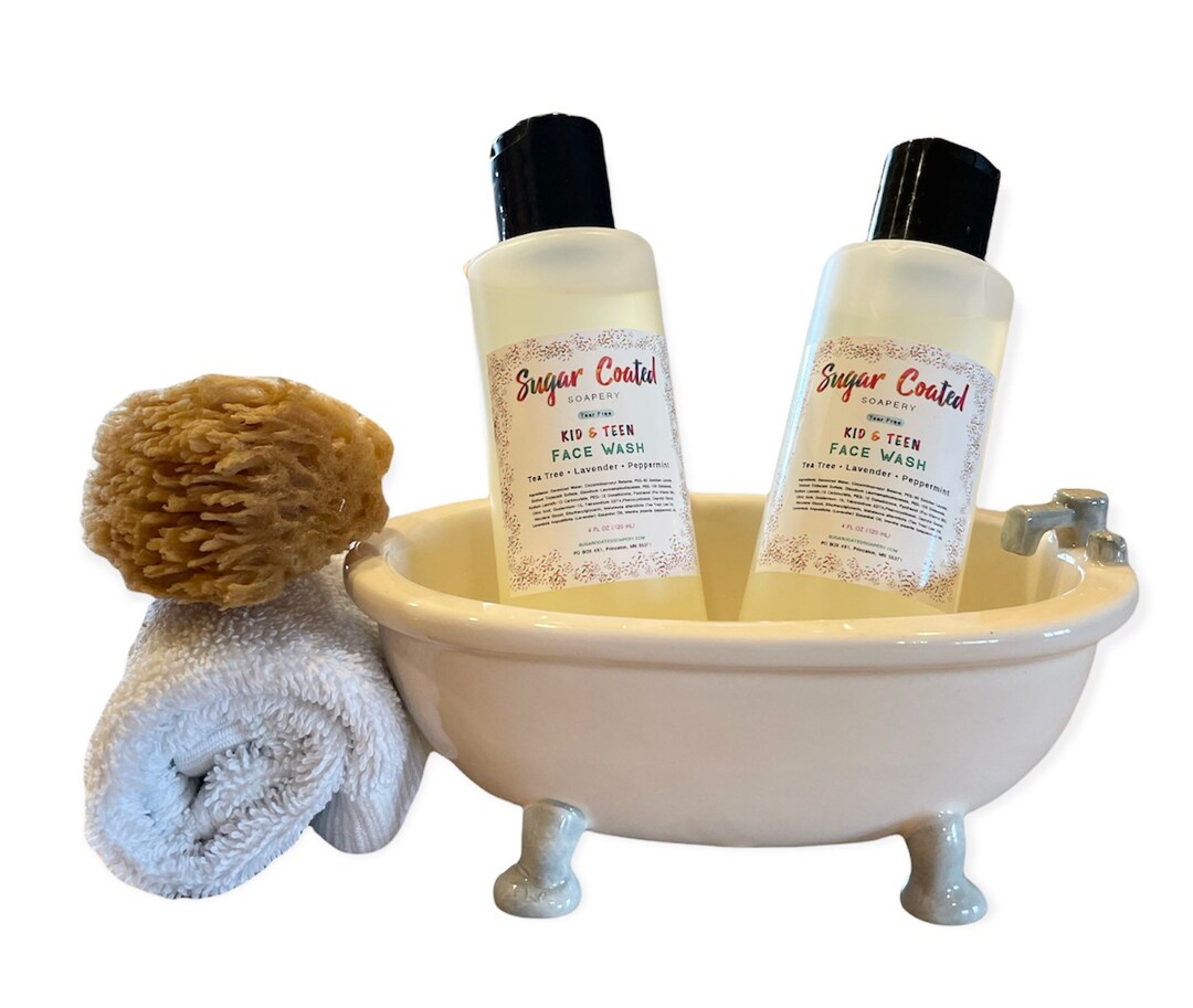 Skin Care for Kids Teens Kids Face Wash Face Cleanser (kid/teen) Tear ...