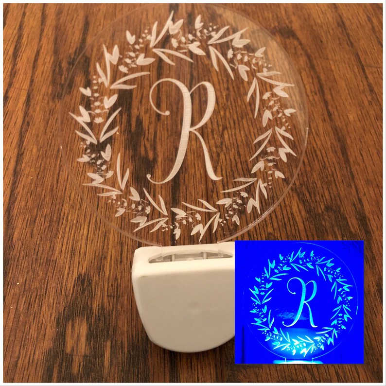 Custom LED Night Light | Etsy