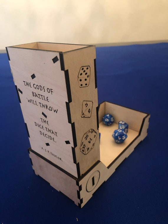 Folding Dice Tower | Etsy