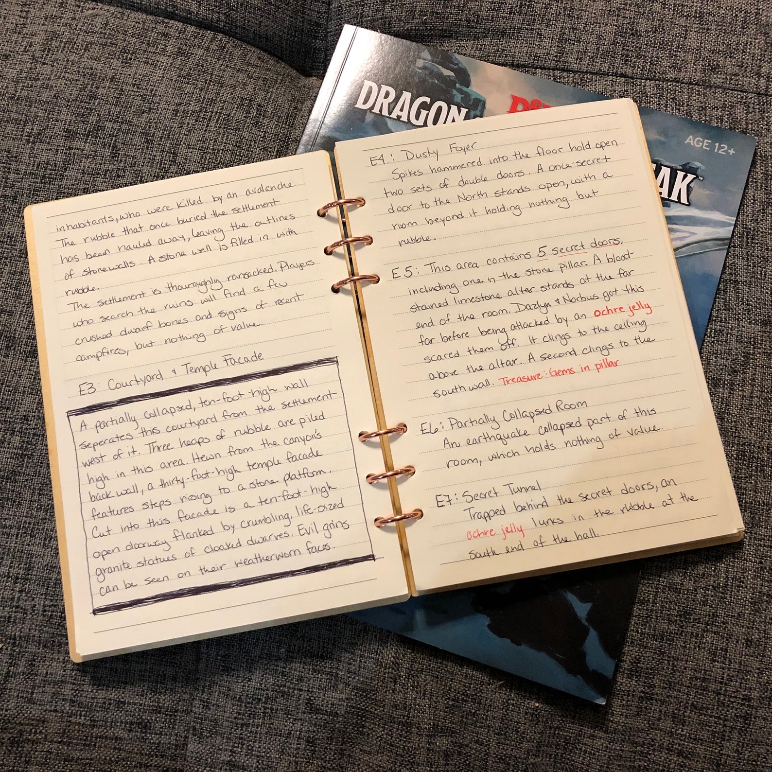 Custom Wooden D&d/larp Notebooks - Etsy