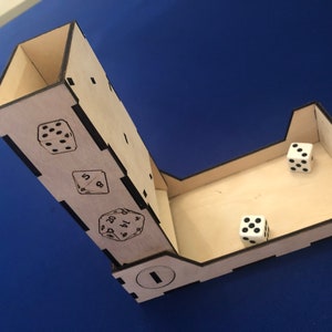 Folding Dice Tower - Etsy