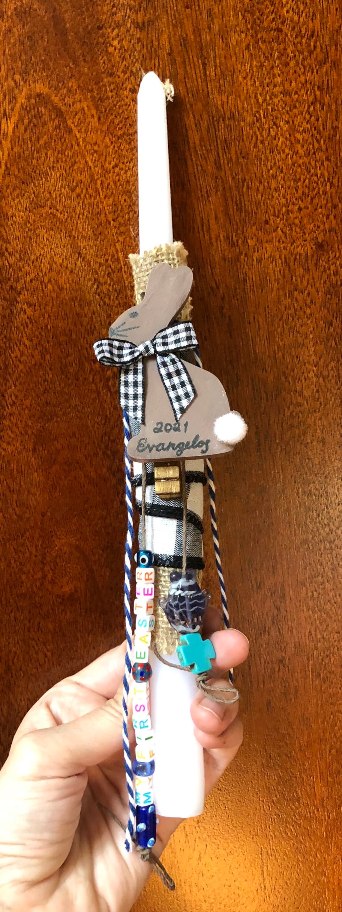 Lambada/lampades Greek Easter Candle - Etsy