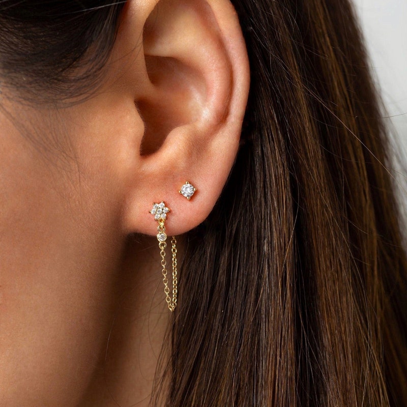 Dainty Earrings - Etsy
