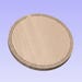10 Inch Round 2 Track Cribbage Board Template Cnc Router or Laser Cut ...