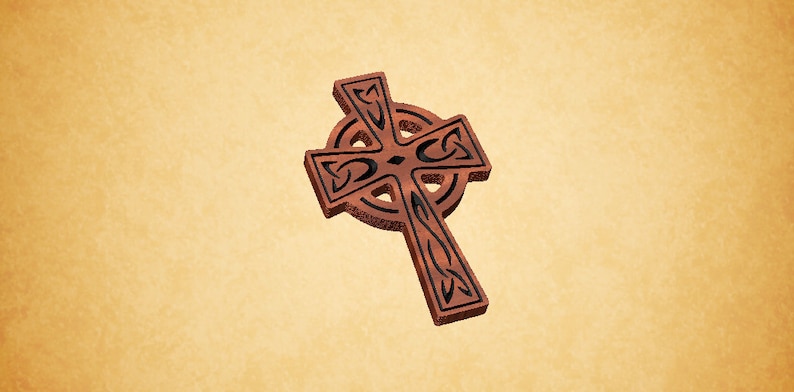 CNC Laser or Printable Digital Download for a Celtic Cross - Etsy
