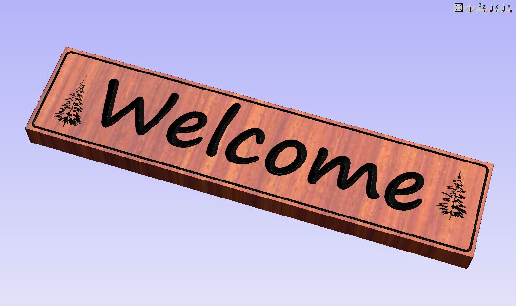 Easy Welcome Sign File Bundle Version 2.0 With Gcode for - Etsy